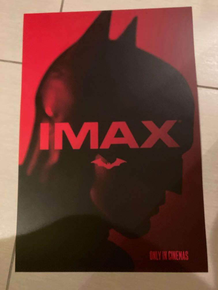 The batman imax poster, 興趣及遊戲, 收藏品及紀念品, 郵票及印刷品 - Carousell