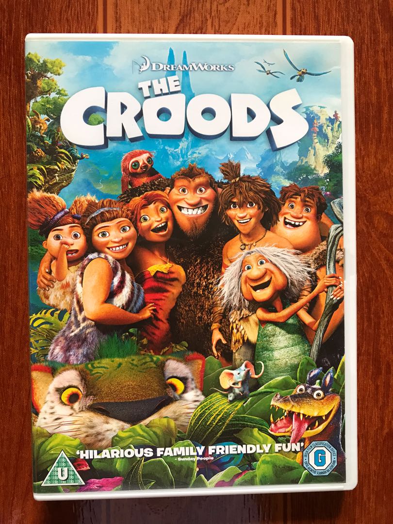 The Croods, Hobbies & Toys, Music & Media, CDs & DVDs on Carousell