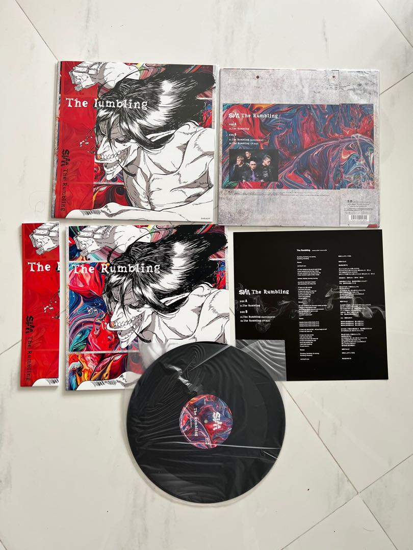 Attack on Titan - The Rumbling [Limited Edition] (Vinyl LP 12”) Pony ...