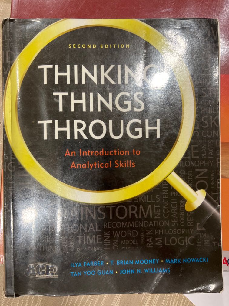 Thinking things through, Hobbies & Toys, Books & Magazines, Textbooks ...