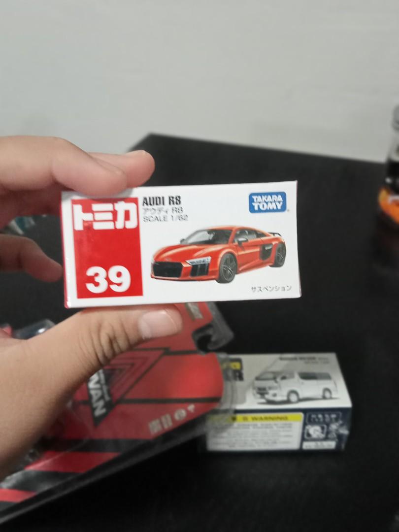 Tomica #39 Audi R8 1/62 scale 1/64, Hobbies & Toys, Toys & Games on ...