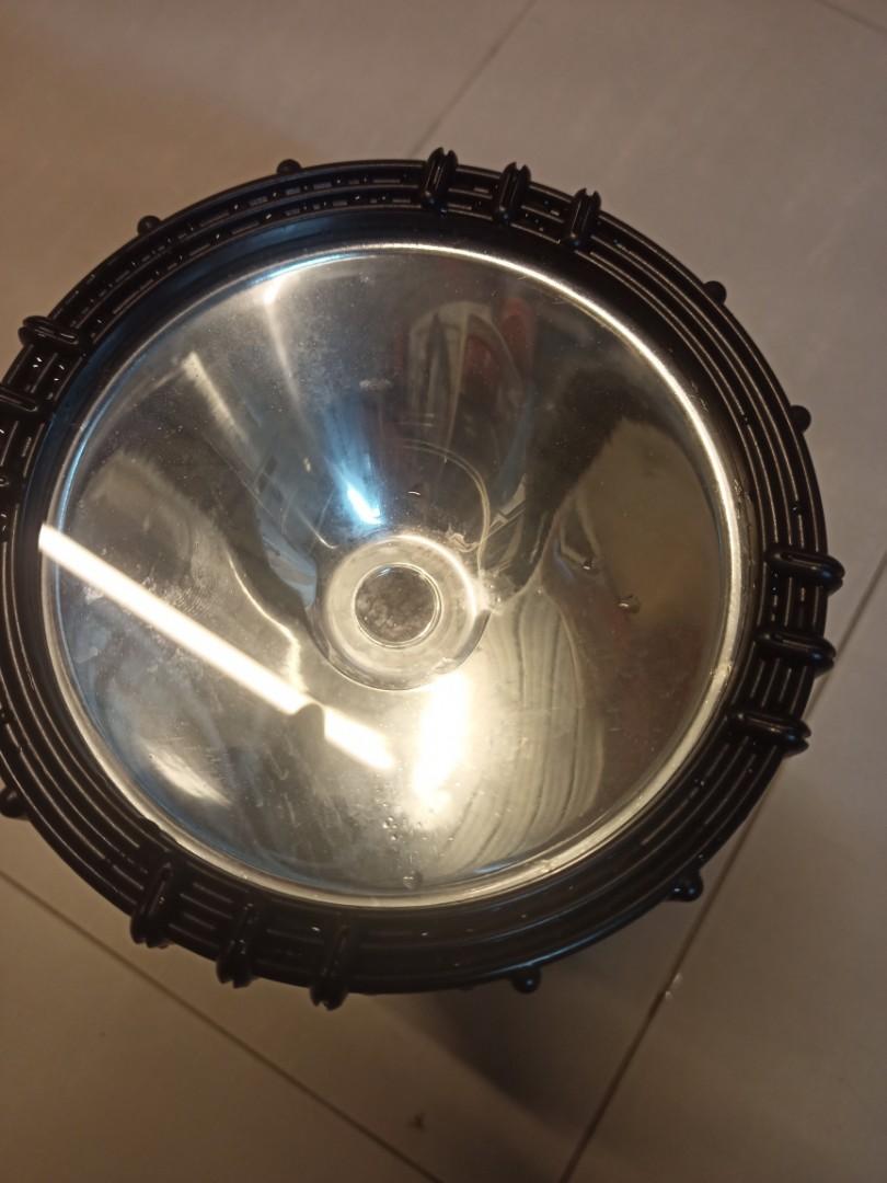 Torch, no bulb, old battery, no charger not working., Furniture & Home ...