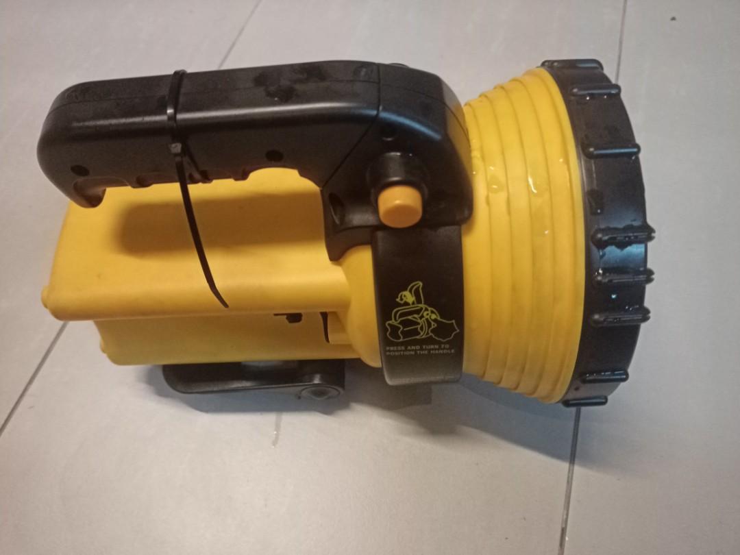 Torch, no bulb, old battery, no charger not working., Furniture & Home ...