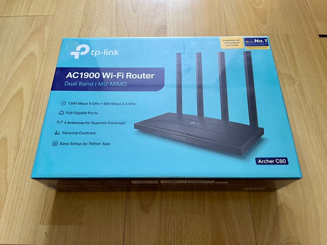 TP-link AC1900 Wifi Router, Computers & Tech, Parts & Accessories ...