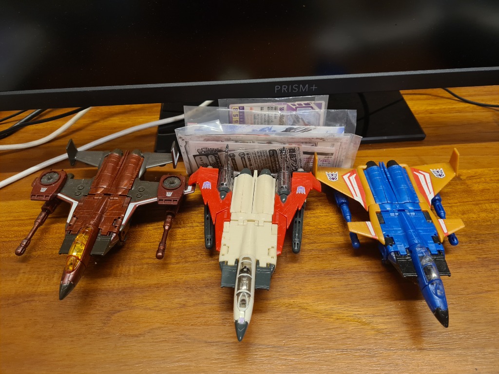 Transformers Conehead Seekers set Ramjet Dirge Thrust Henkei 2006 ...
