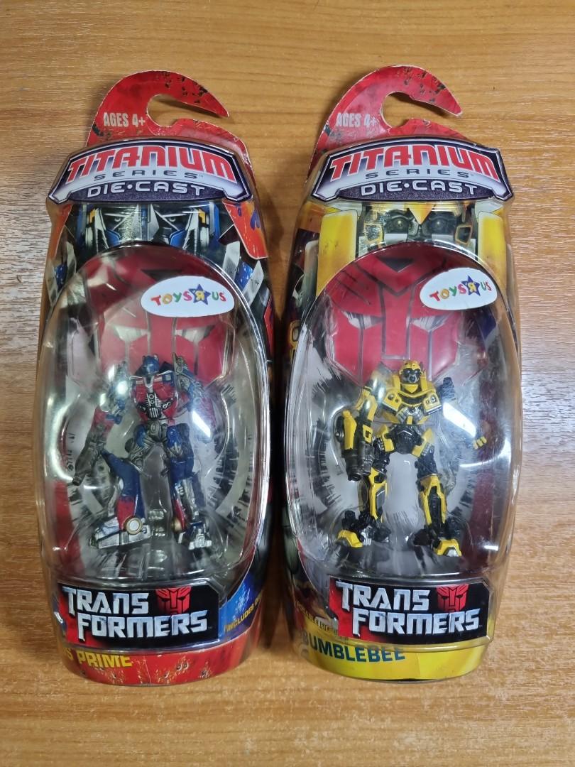 Transformers die cast Optimus prime and bumblebee, Hobbies & Toys, Toys ...
