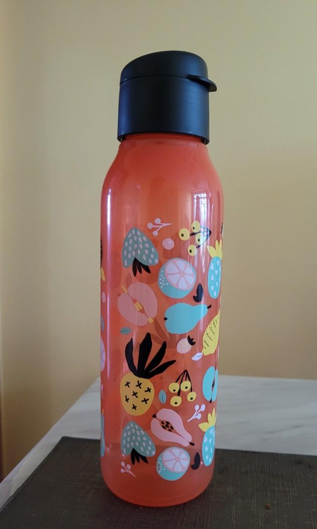Tupperware Eco Print Water Bottle 750ml, Furniture & Home Living ...