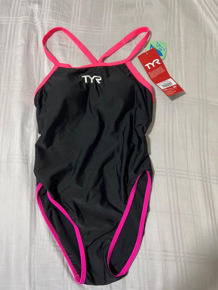 TYR swim suit / swimming costume size L, Women's Fashion, Swimwear ...