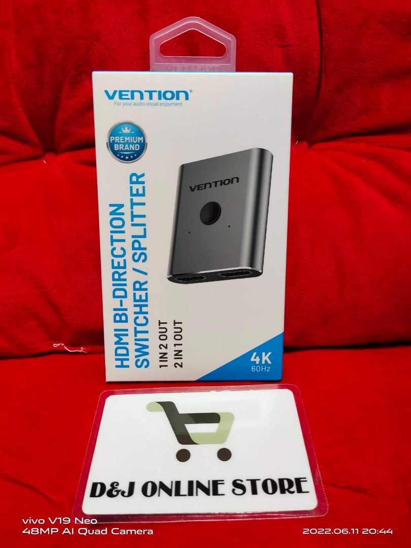 VENTION SWITCHER/SPLITTER 1 IN 2 OUT-2 IN 1 OUT, Computers & Tech ...