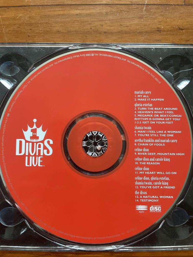 VH1 Divas Live CD, Hobbies & Toys, Music & Media, CDs & DVDs on Carousell