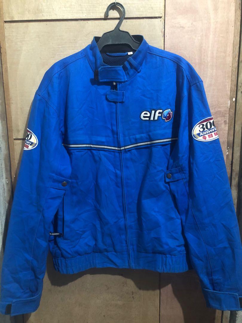 Vintage Elf Racing Jacket, Men's Fashion, Coats, Jackets and Outerwear ...