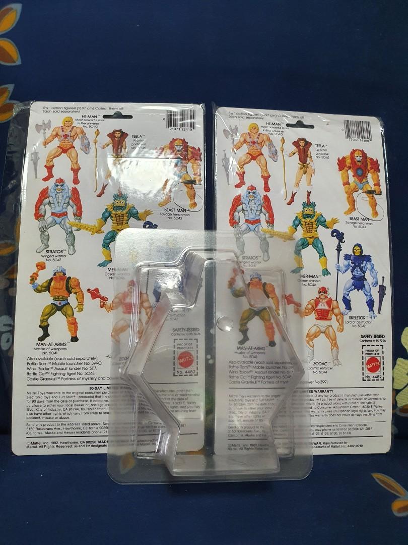 Vintage MOTU card back, Hobbies & Toys, Toys & Games on Carousell