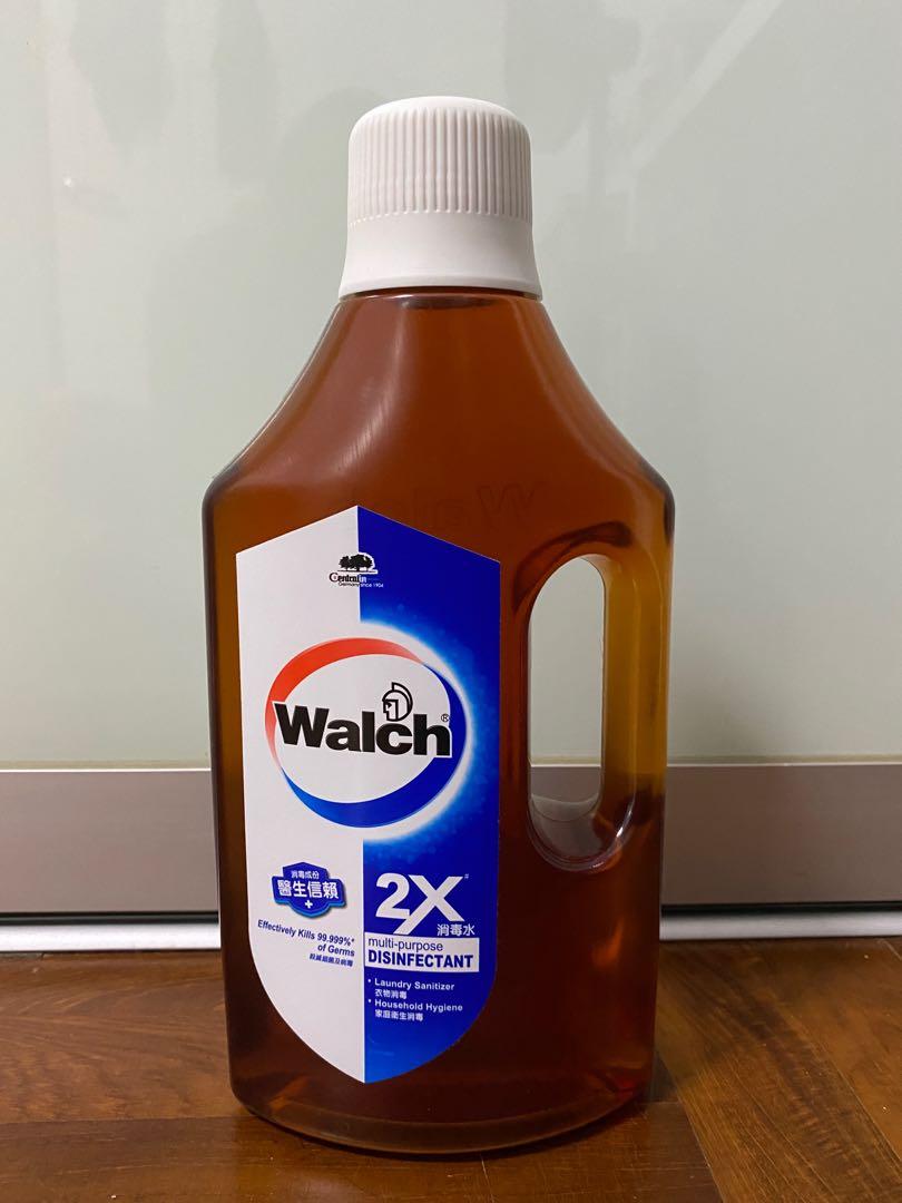 Walch 1000ml Multi Purpose Disinfectant 2X, Furniture & Home Living ...