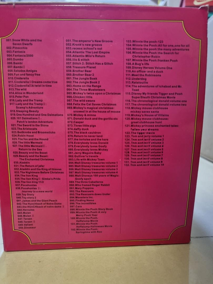 Walt Disney classic collections 132 discs!, Hobbies & Toys, Memorabilia ...