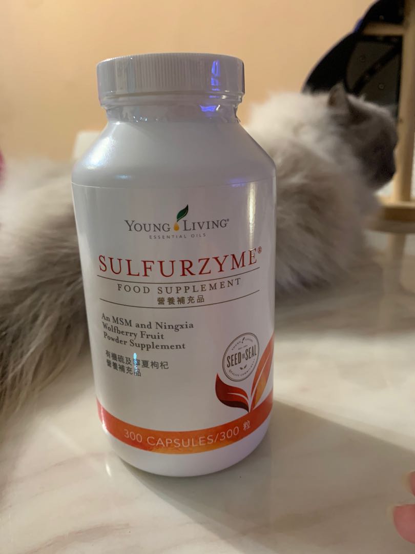 Young living Sulfurzyme, 健康及營養食用品, 健康補充品, 健康補充品 - 維他命及補充品 - Carousell