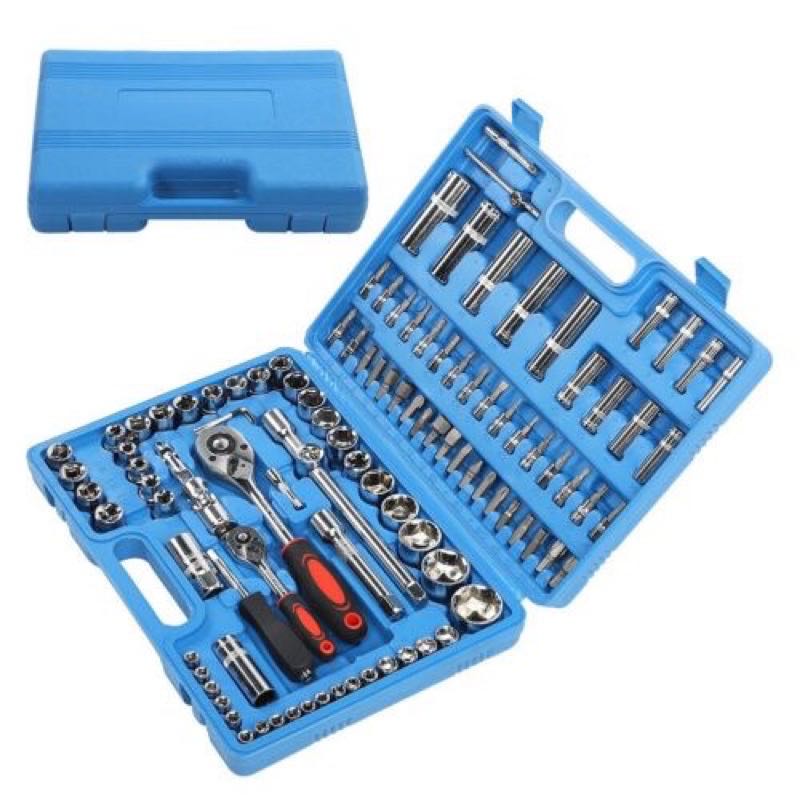 108pcs Professional Socket Wrench Set Hand Tool Box Set, Furniture ...