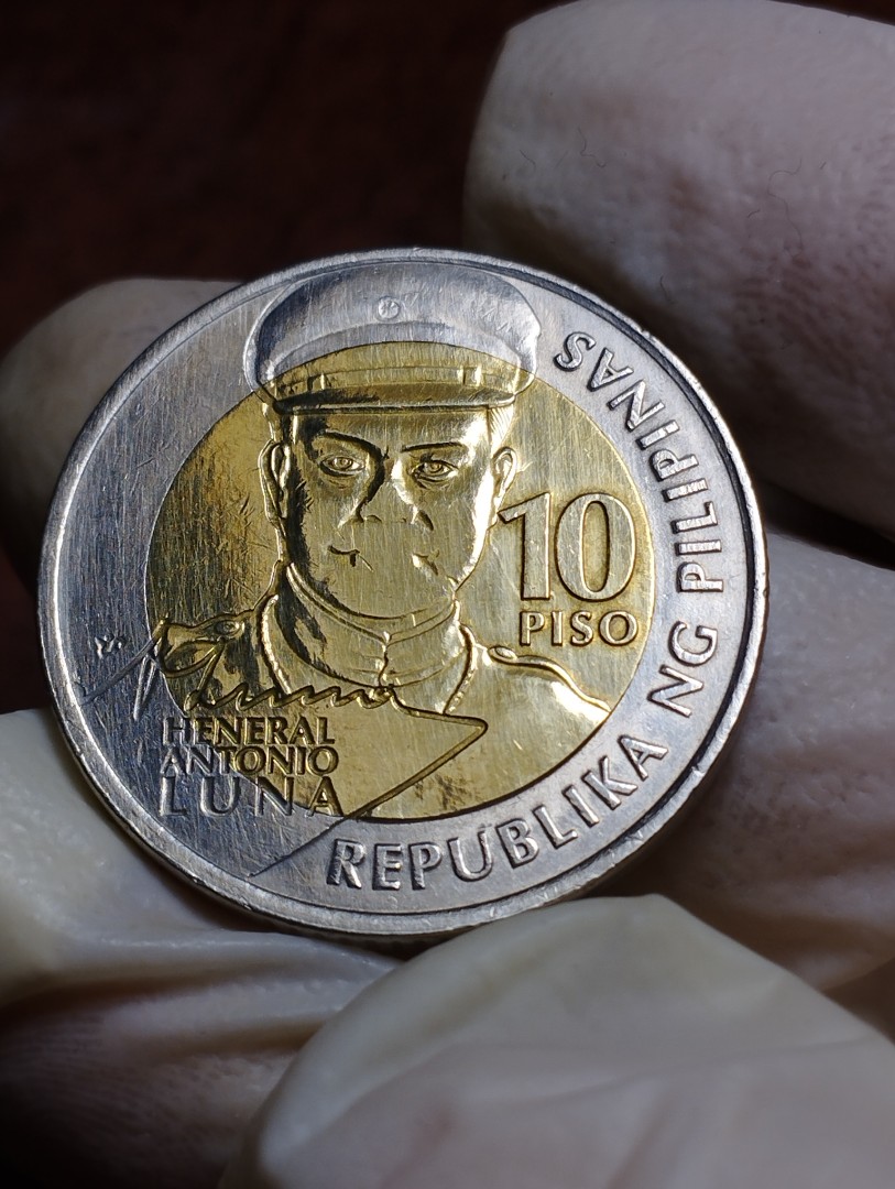 10 peso commemorative error coins, Hobbies & Toys, Memorabilia ...