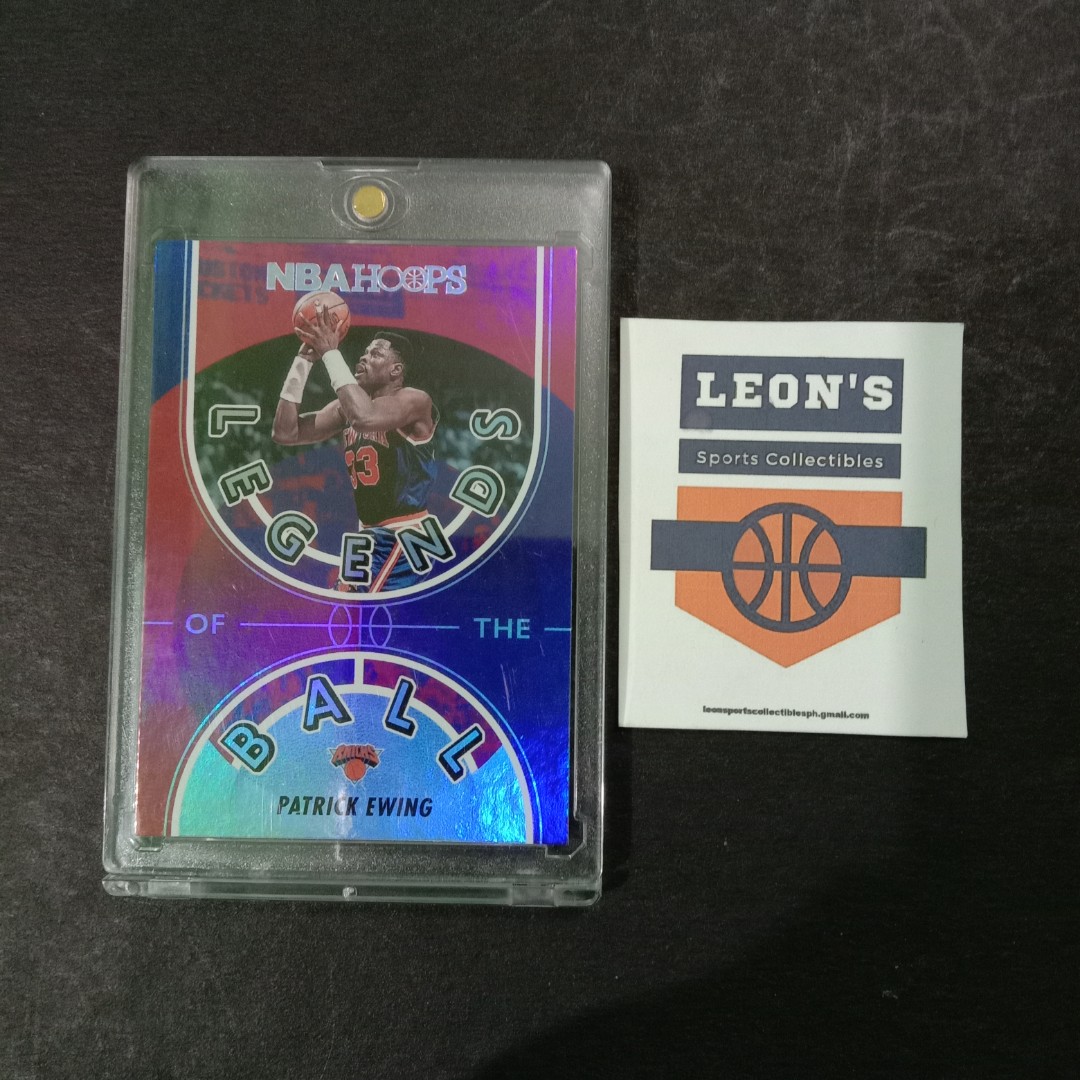 2021-22 NBA Card Patrick Ewing Legends Of The Ball, Hobbies & Toys ...
