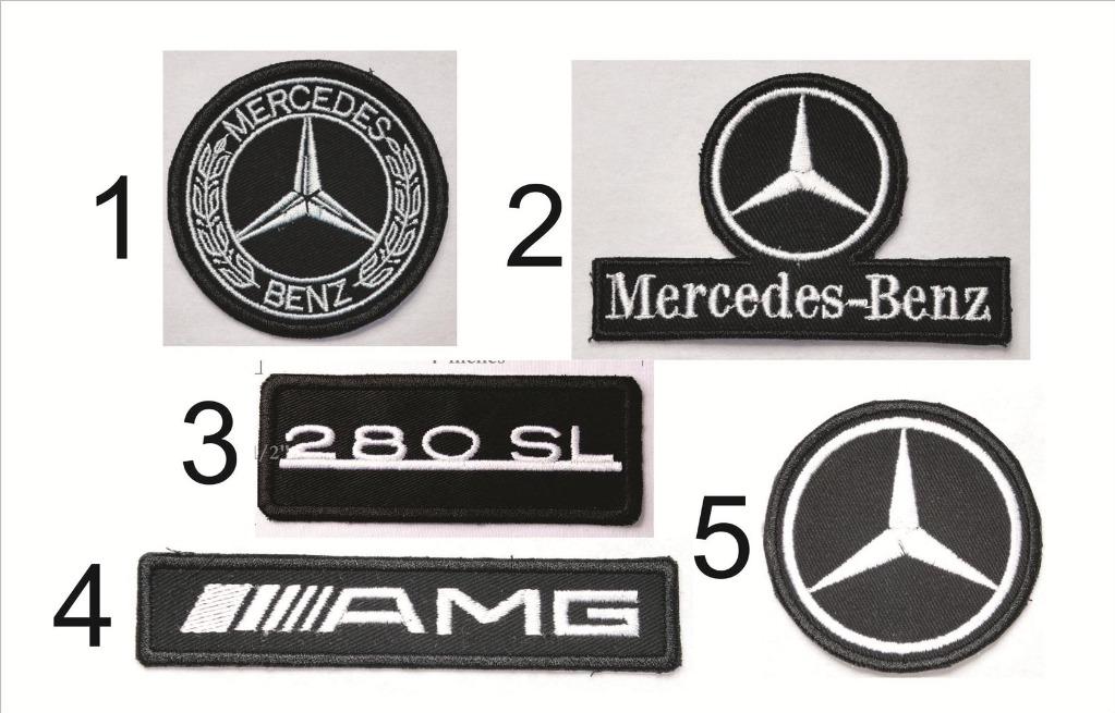 AMG Mercedes Benz Cloth Patch- Jacket Patch Emblem, Men's Fashion ...