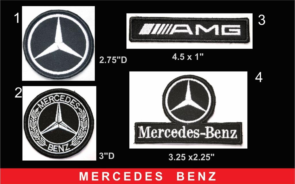 AMG Mercedes Benz Cloth Patch- Jacket Patch Emblem, Men's Fashion ...
