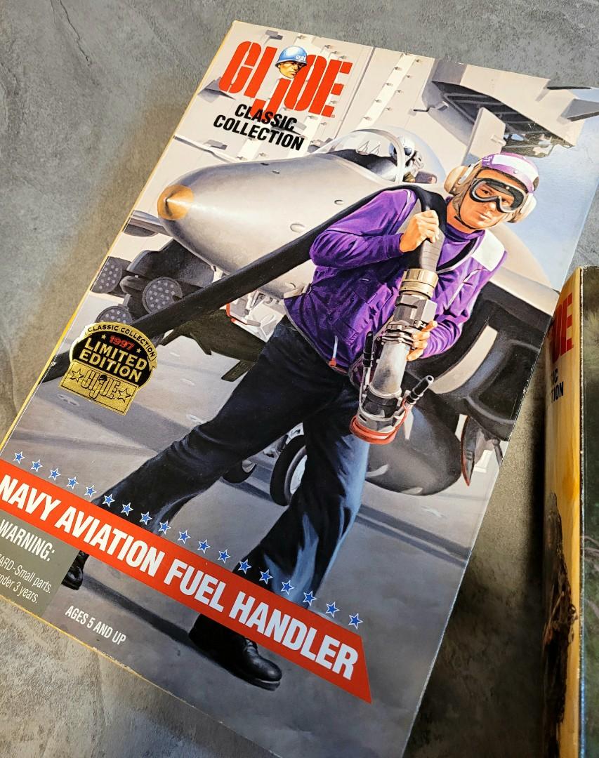 罕有絕版 GI JOE Classic Collection U.S. Marine Corps Sniper / NAVY Aviation ...