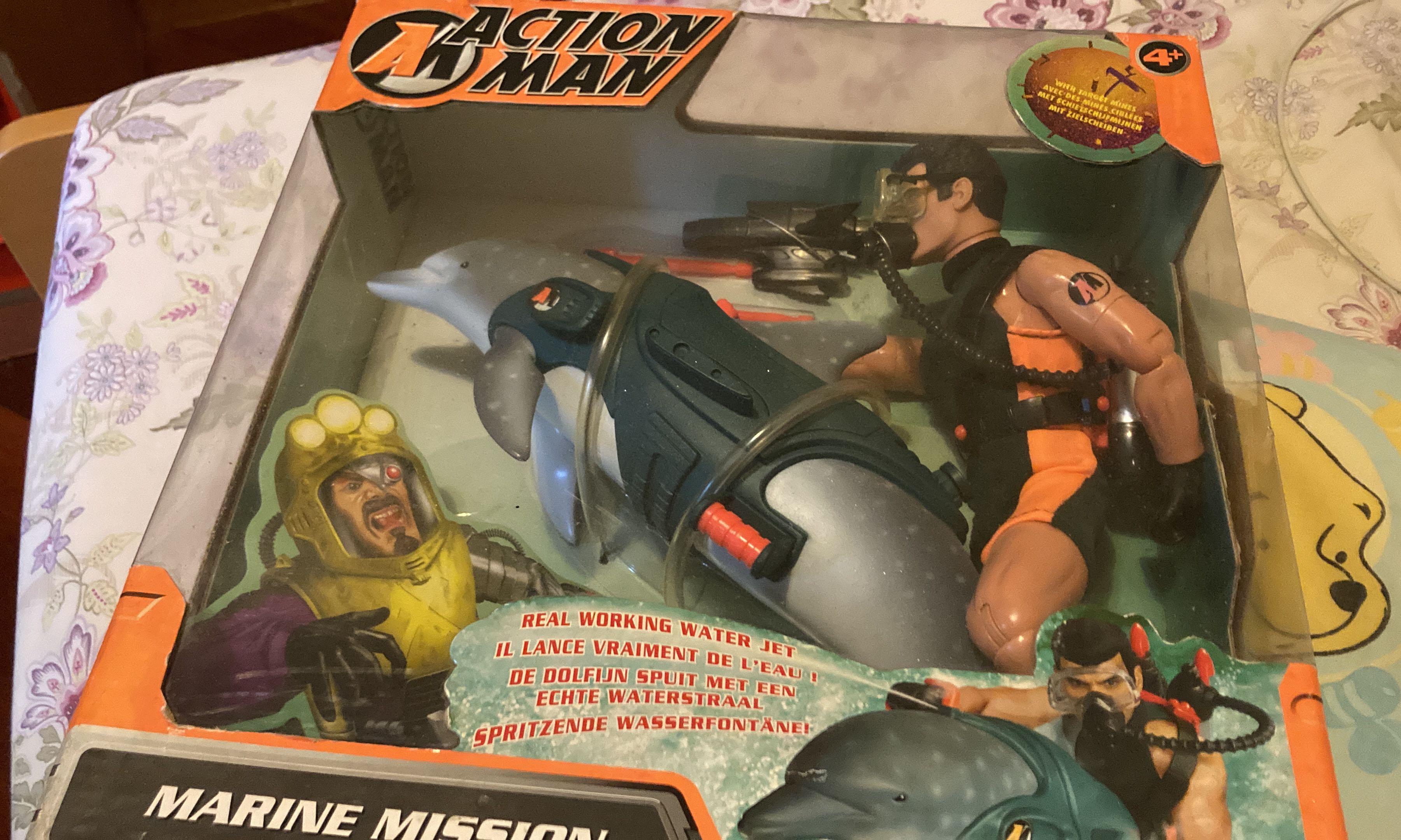 Action Man Marine mission, 興趣及遊戲, 玩具 & 遊戲類 - Carousell