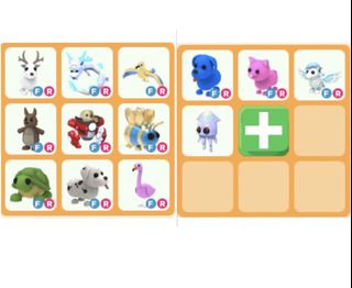 Adopt me - arctic reindeer / frost fury / golden albatross / kangaroo ...