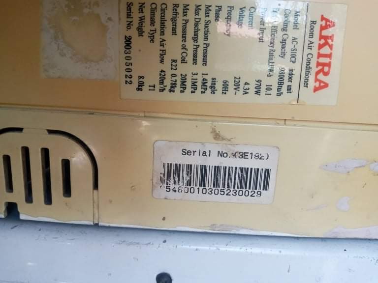 Akira Split Type aircon, TV & Home Appliances, Air Conditioning and ...