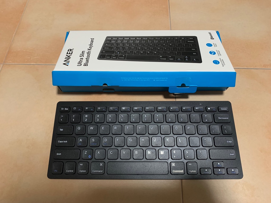 Anker Ultra Slim Bluetooth Keyboard, Computers & Tech, Parts ...