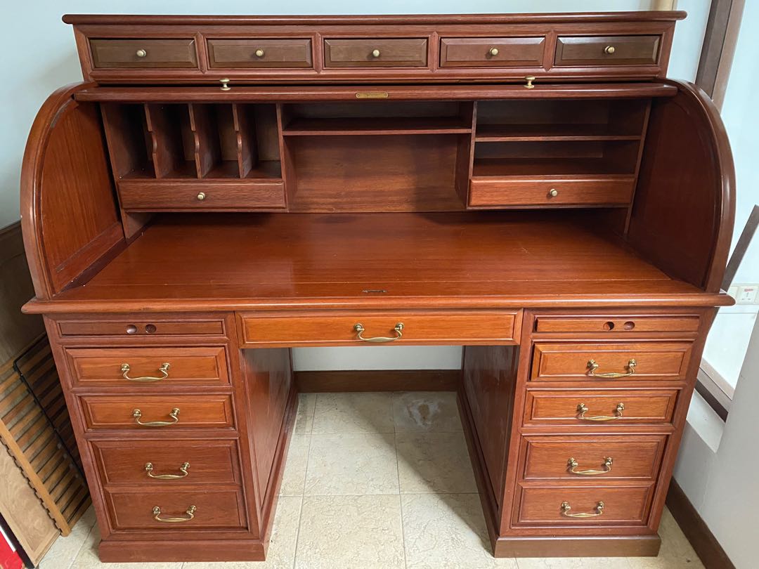 Antique Writing Desk - from Malacca Woodwork, Furniture & Home Living ...