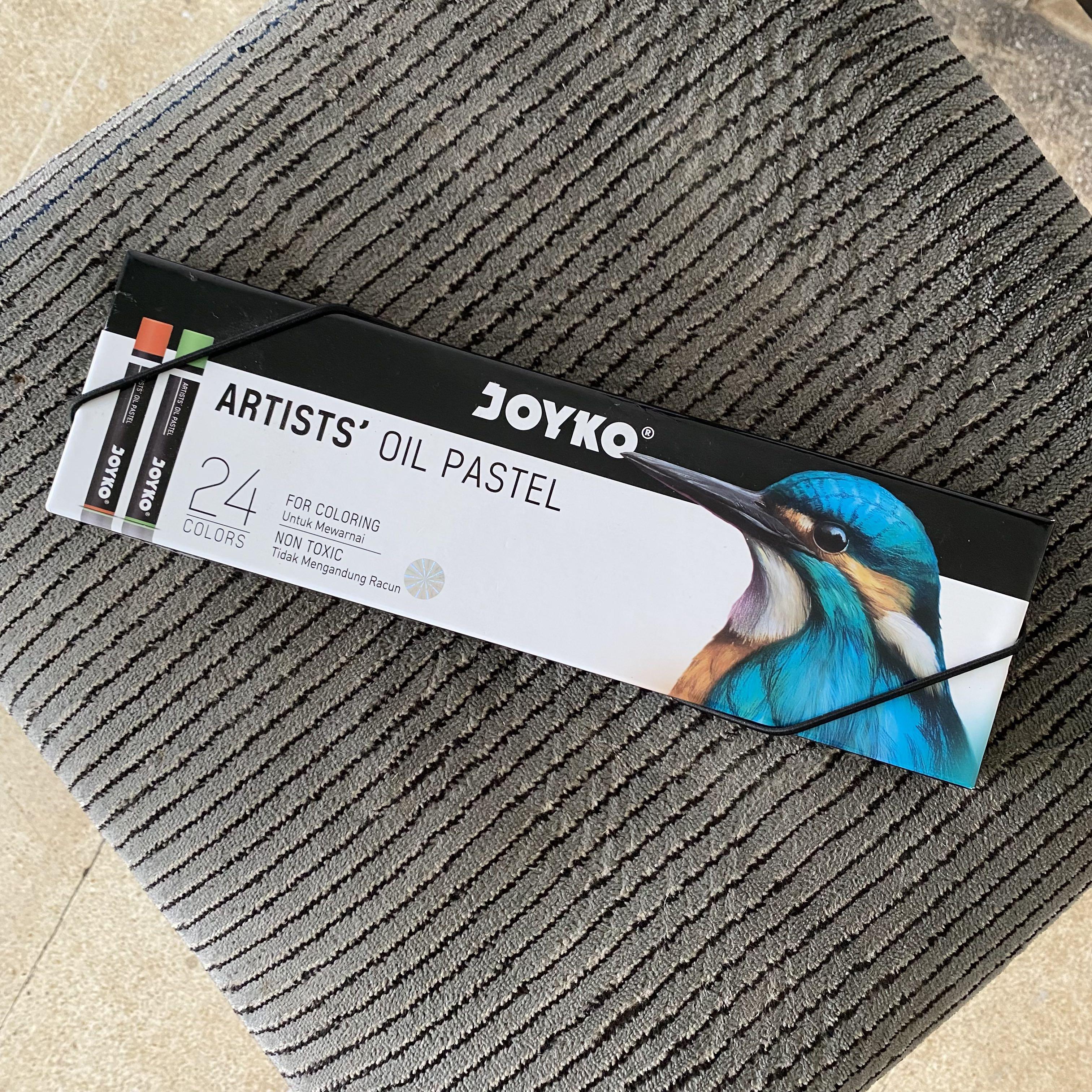 Artists Oil Pastel Joyko 24 Warna, Desain & Kerajinan Tangan, Alat ...