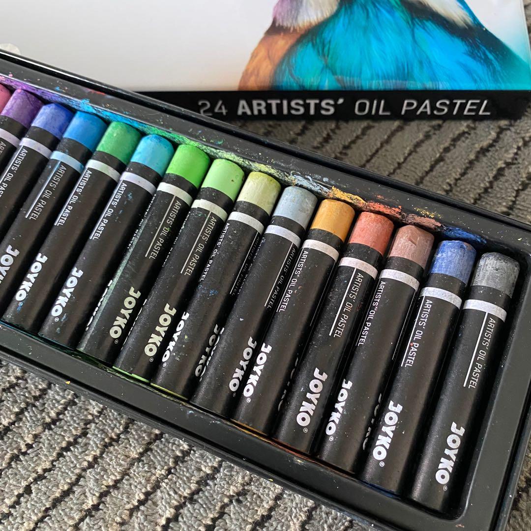 Artists Oil Pastel Joyko 24 Warna, Desain & Kerajinan Tangan, Alat ...
