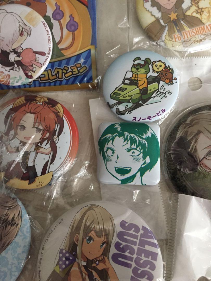 Assorted Anime and Character Pins Bundle, Hobbies & Toys, Memorabilia ...