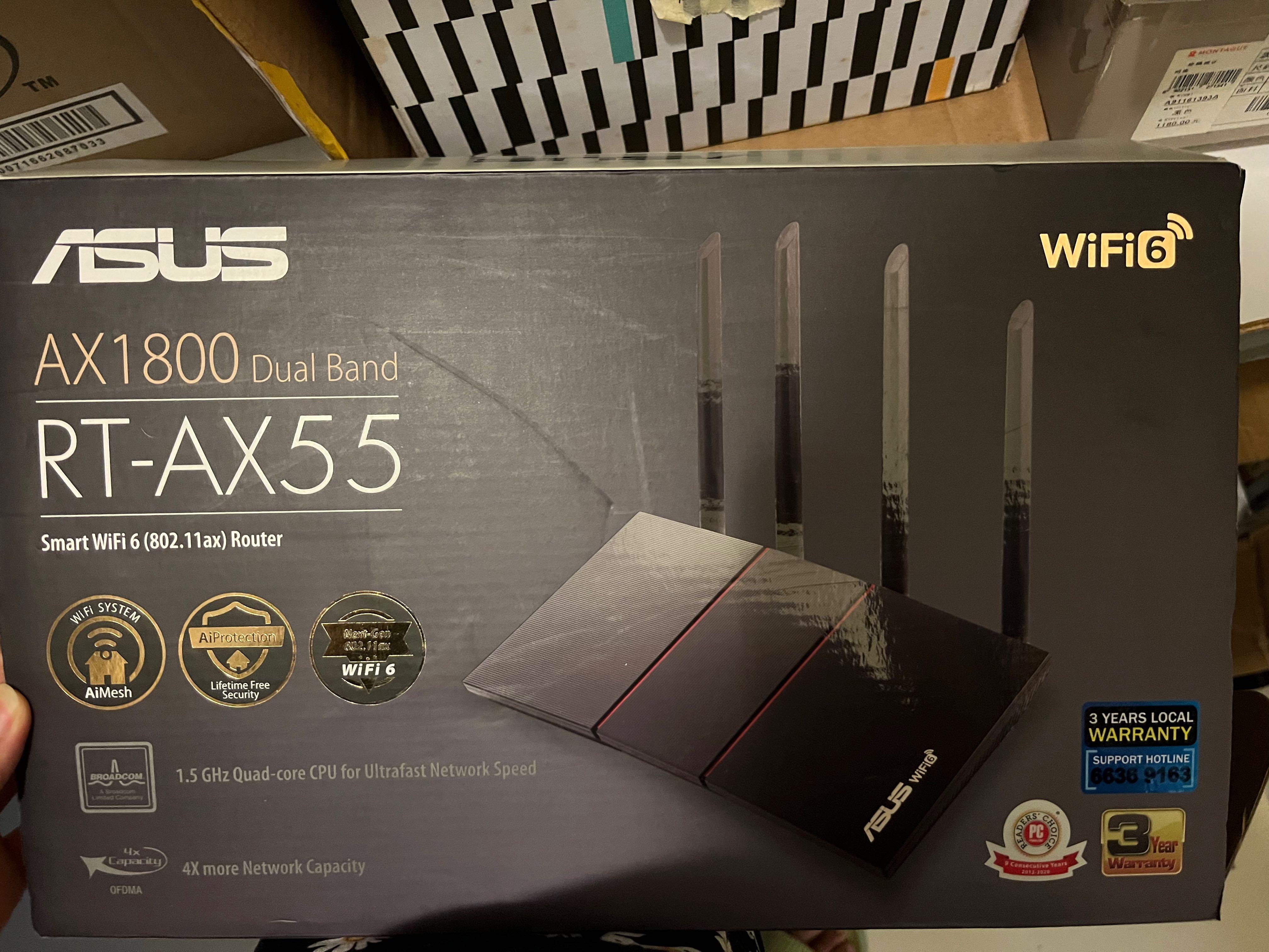 ASUS Smart Wi-Fi 6 router, Computers & Tech, Parts & Accessories ...