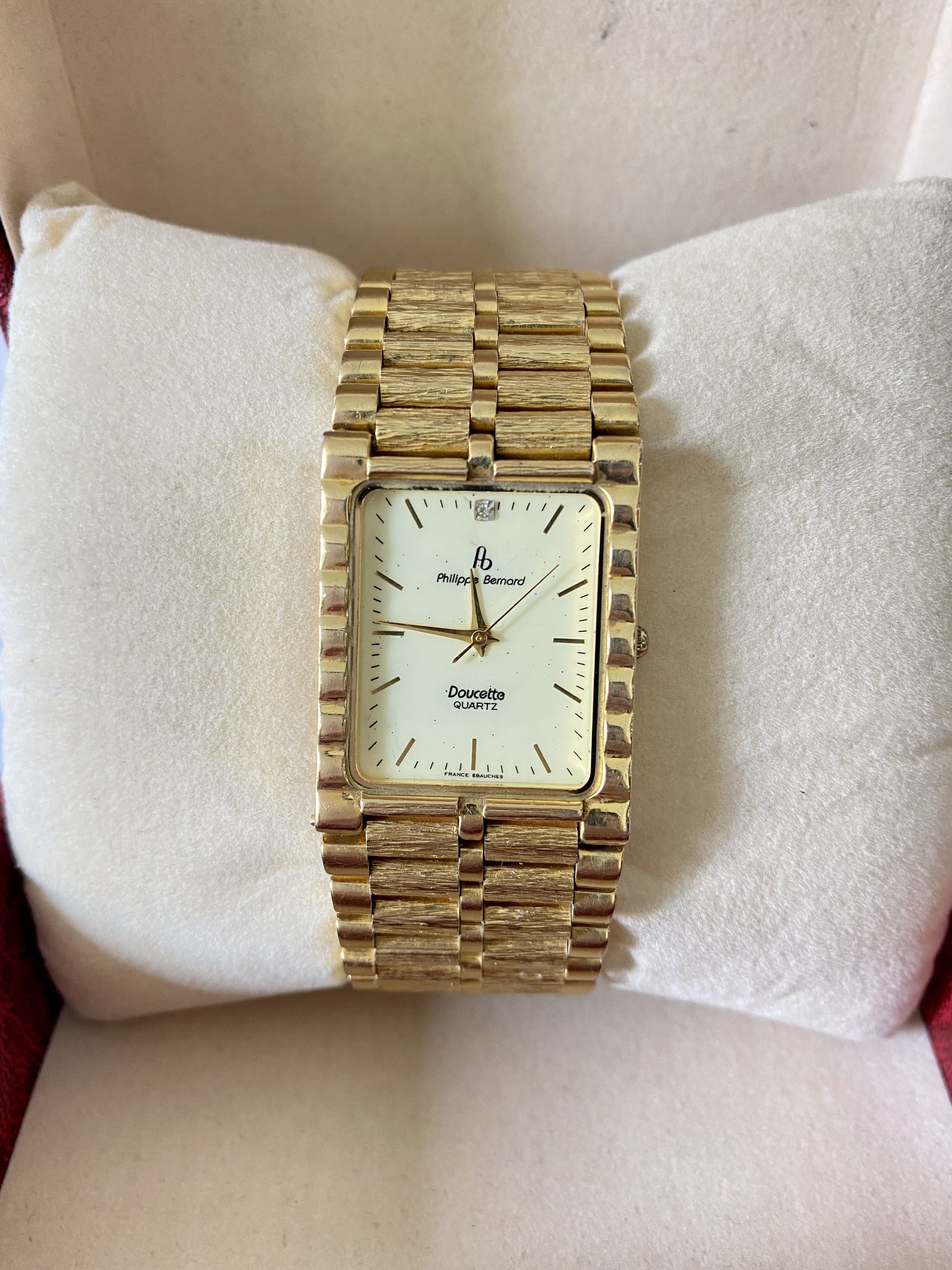 "On Sale" Auth Philippe Bernard Quartz Unisex Watch, Men's Fashion ...