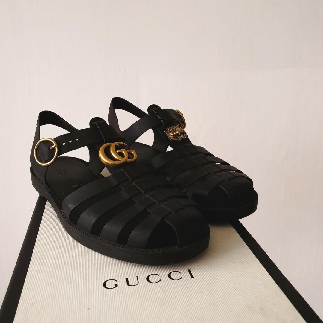 Authentic Gucci Sandals, Women's Fashion, Footwear, Flats & Sandals on ...
