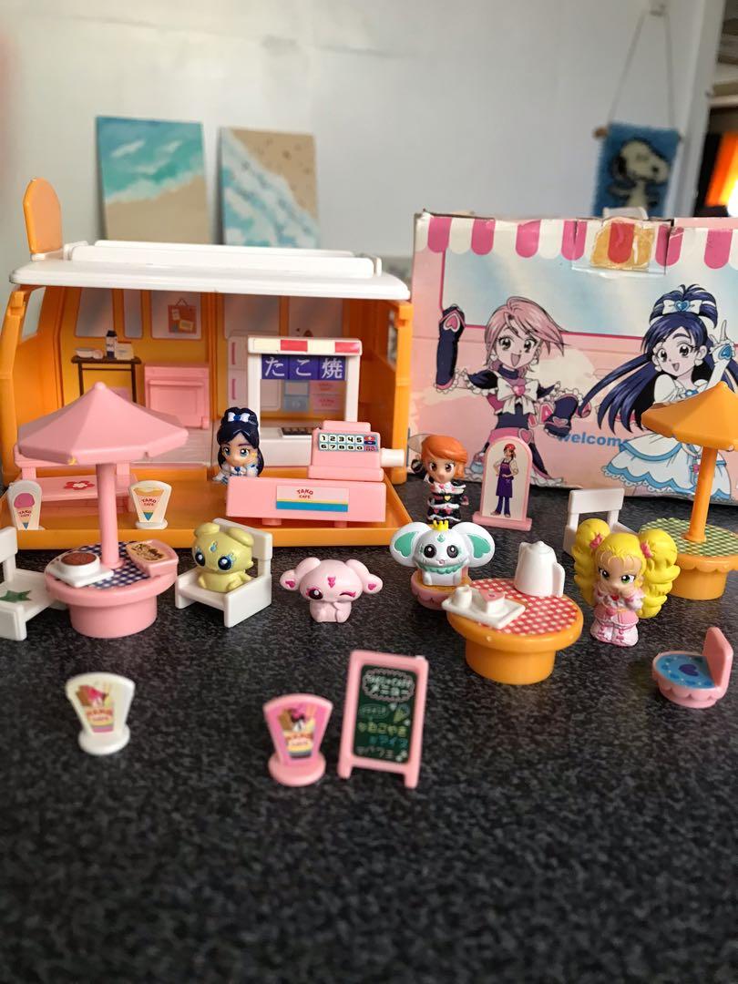 BANDAI PRETTY CURE TAKO CAFE PLAYSET, Hobbies & Toys, Toys & Games on Carousell