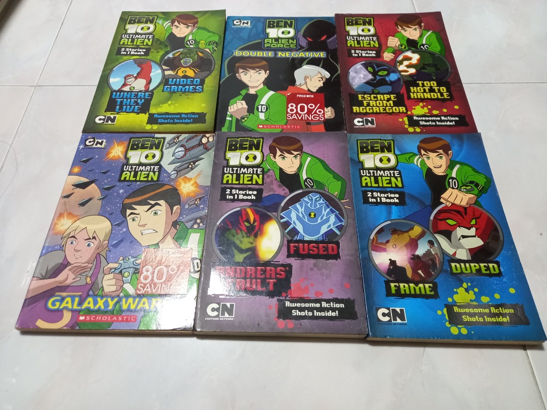 Ben 10 Books, Hobbies & Toys, Books & Magazines, Fiction & Non-Fiction ...