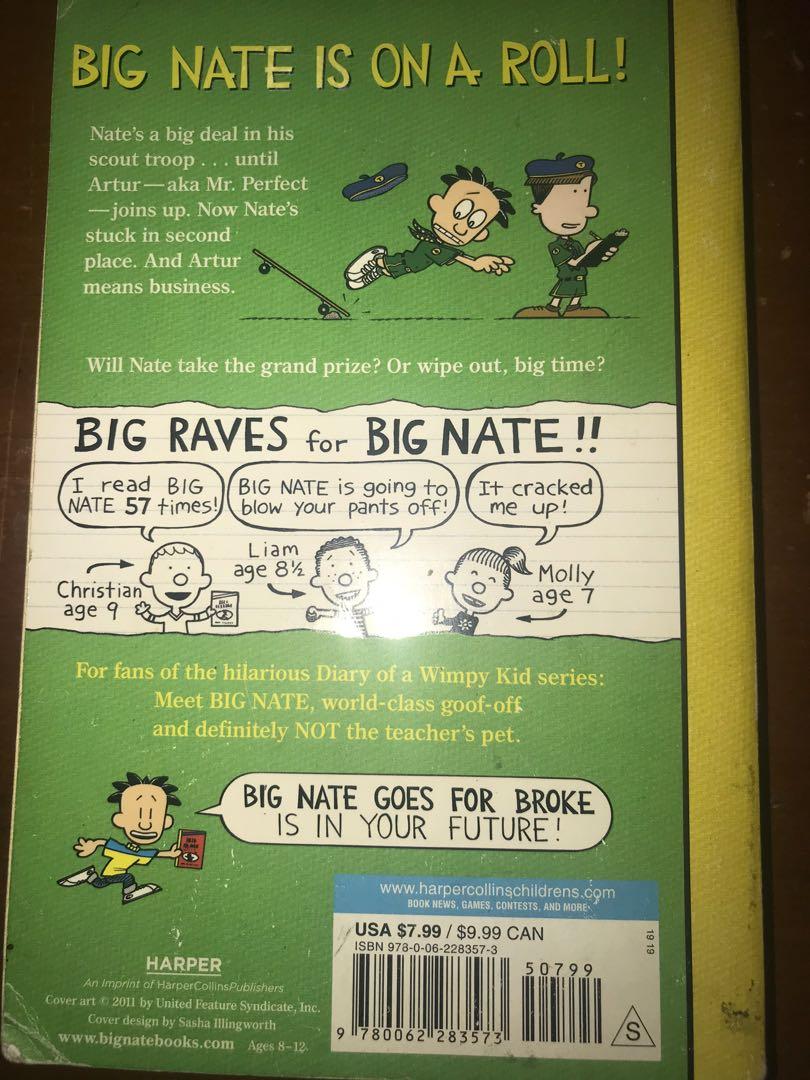 Big Nate On A Roll, Hobbies & Toys, Books & Magazines, Comics & Manga ...