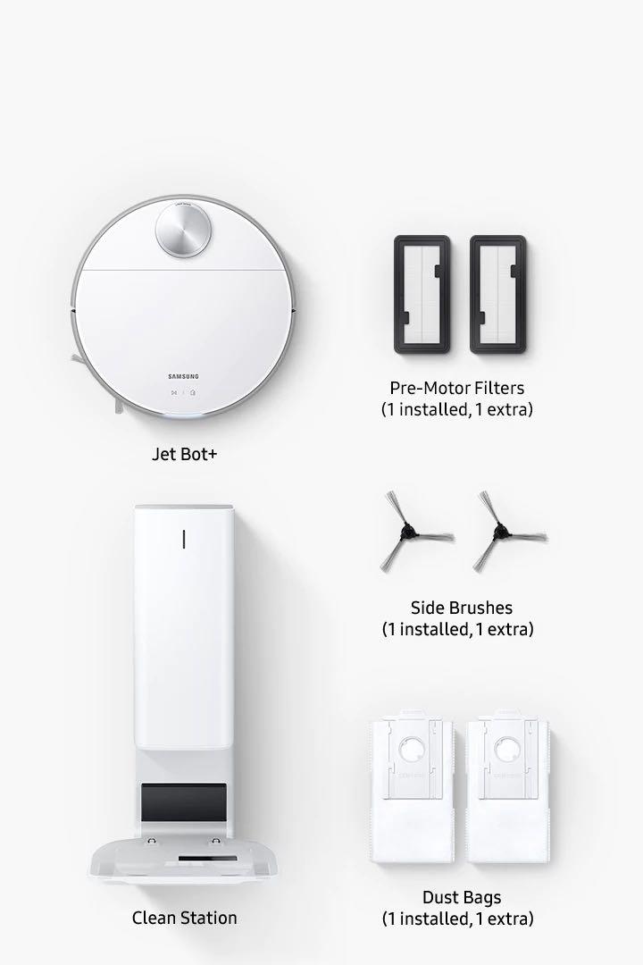 [BNIB] Samsung Jetbot+ with clean station, TV & Home Appliances, Vacuum ...