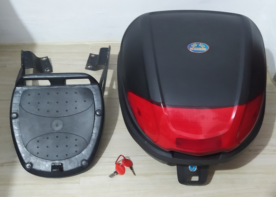 BRACKET + TOP BOX (35L), Car Parts & Accessories, Body Parts and ...