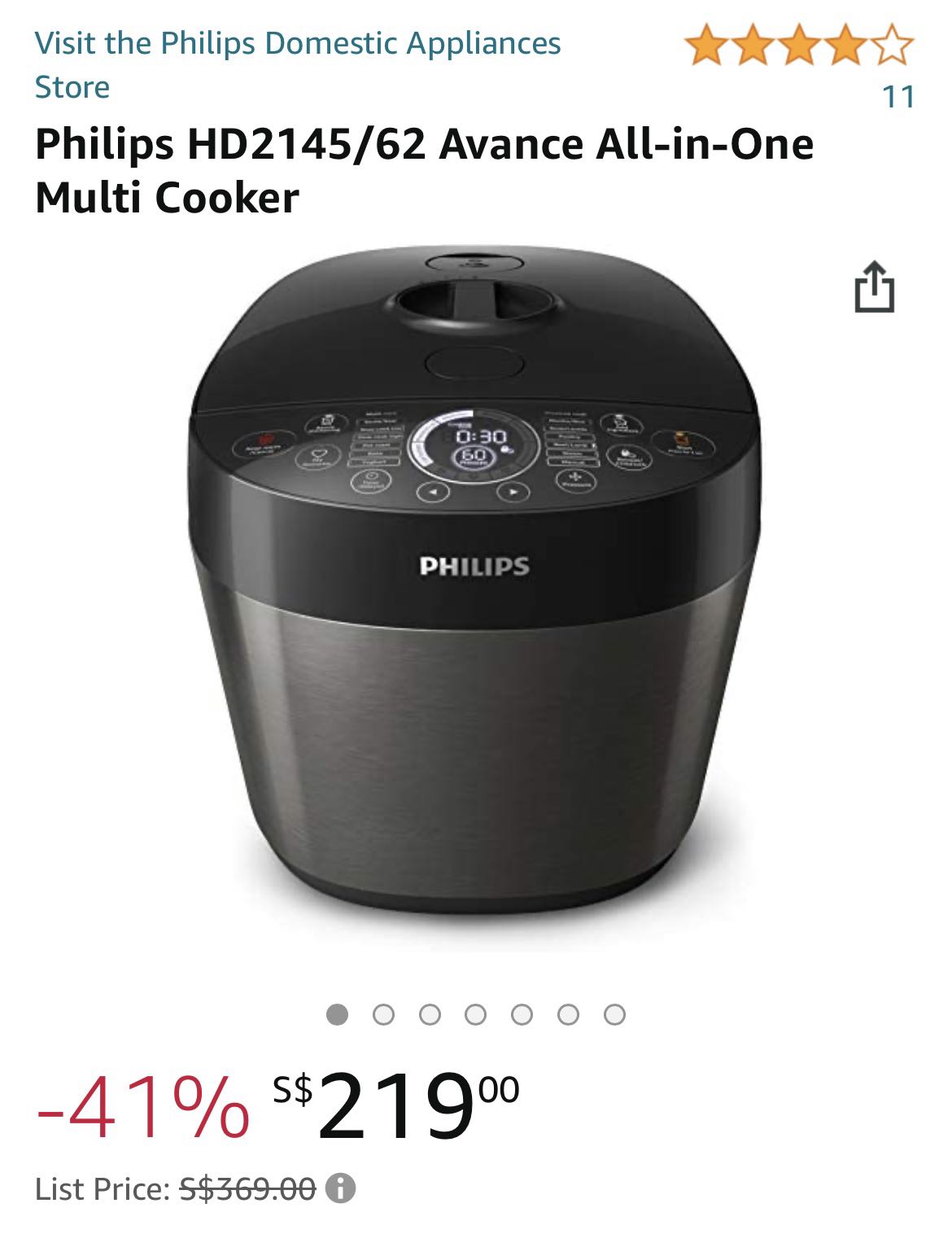 Brand new in box Philips All-In-One Cooker HD2145, TV & Home Appliances ...