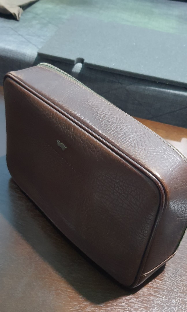 braun buffel bag (made in Germany premium leather) on Carousell