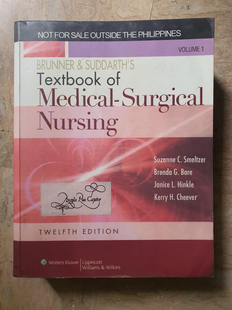 Brunner & Suddarth's Textbook of Medical-Surgical Nursing (12th Ed), Hobbies & Toys, Books ...