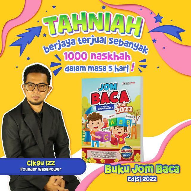 BUKU JOM BACA CIKGU ZAWANA, Hobbies & Toys, Books & Magazines, Children ...