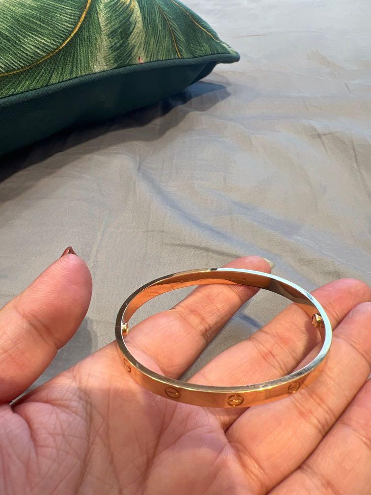 Cartier love bankle, Luxury, Accessories on Carousell