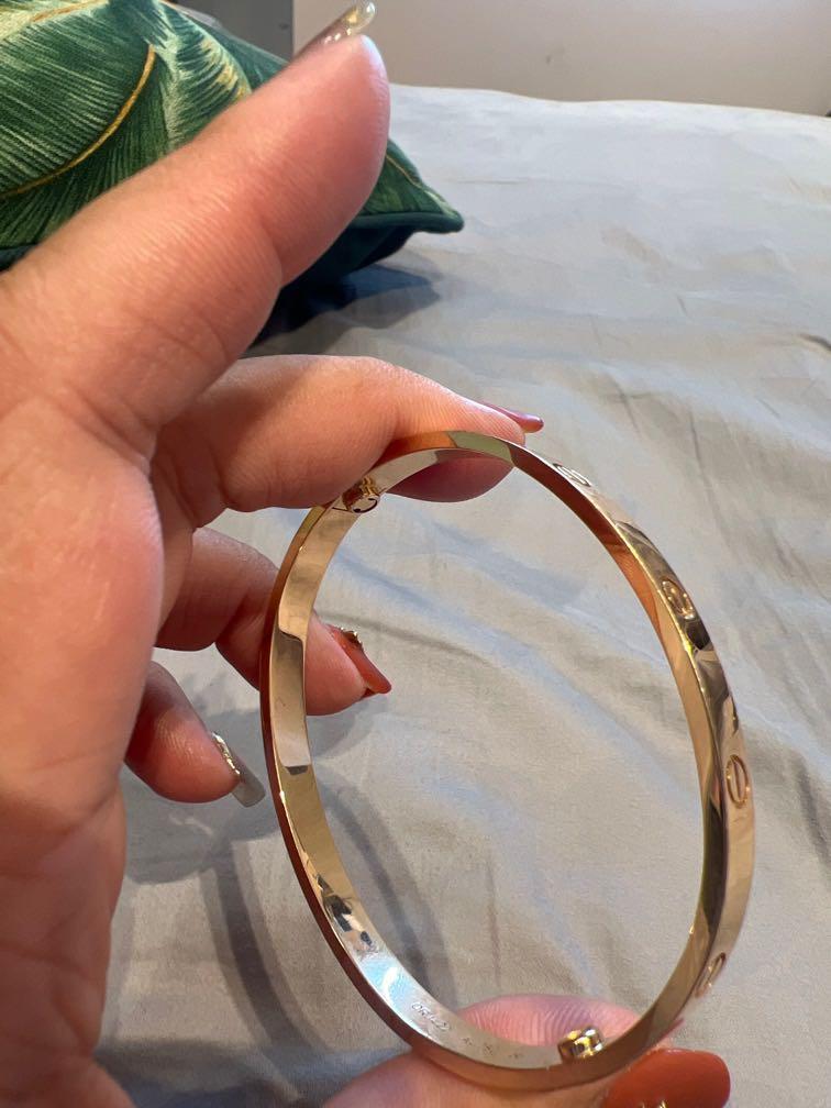 Cartier love bankle, Luxury, Accessories on Carousell