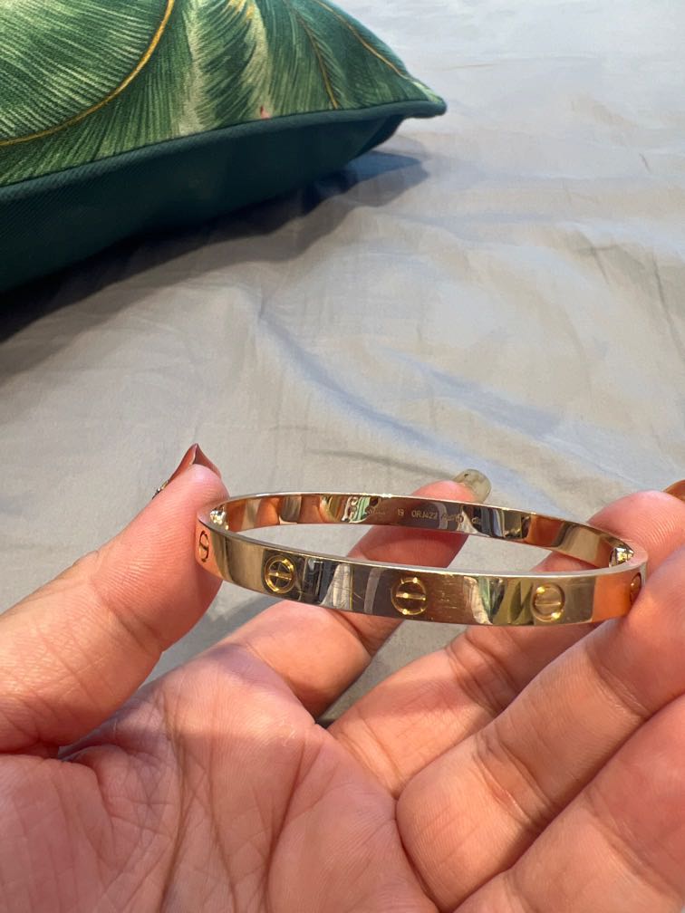 Cartier love bankle, Luxury, Accessories on Carousell