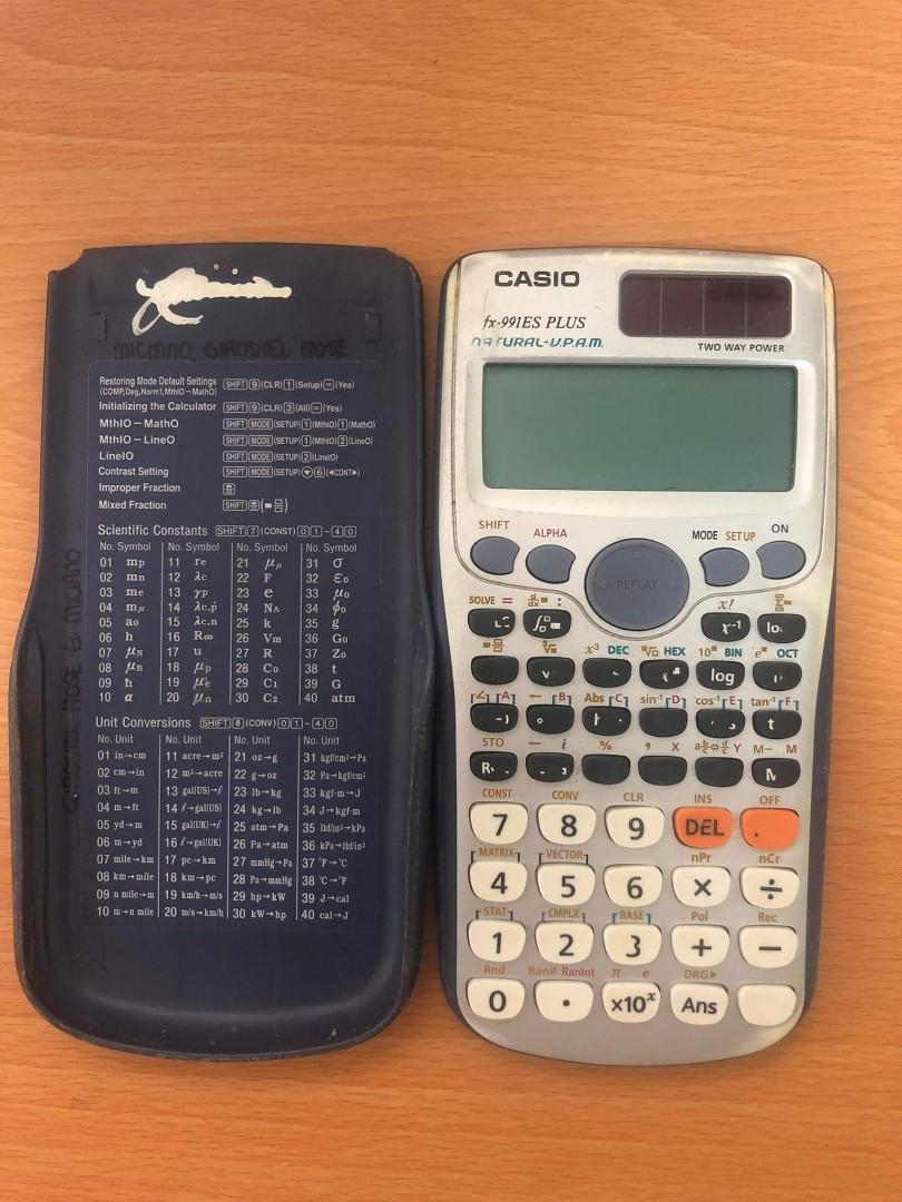 CASIO fx-991ES PLUS, Computers & Tech, Office & Business Technology on ...