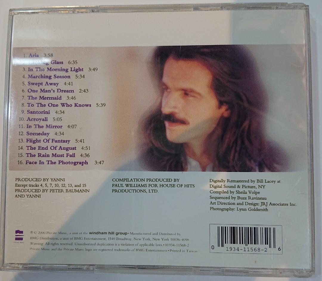 Cd the very best of Yanni, 興趣及遊戲, 音樂樂器 & 配件, 音樂與媒體 - CD 及 DVD - Carousell